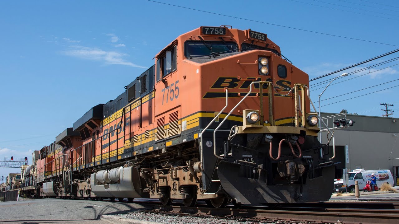 BNSF and Amtrak Trains around San Diego County-Military Trains, Nathan ...