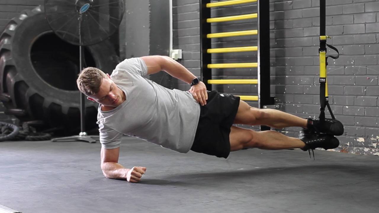 TRX Side Plank - YouTube
