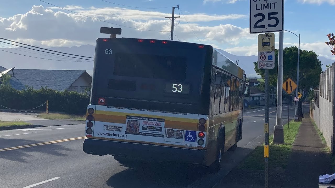 TheBus Route 53 Pacific Palisades, Bus 063 - YouTube