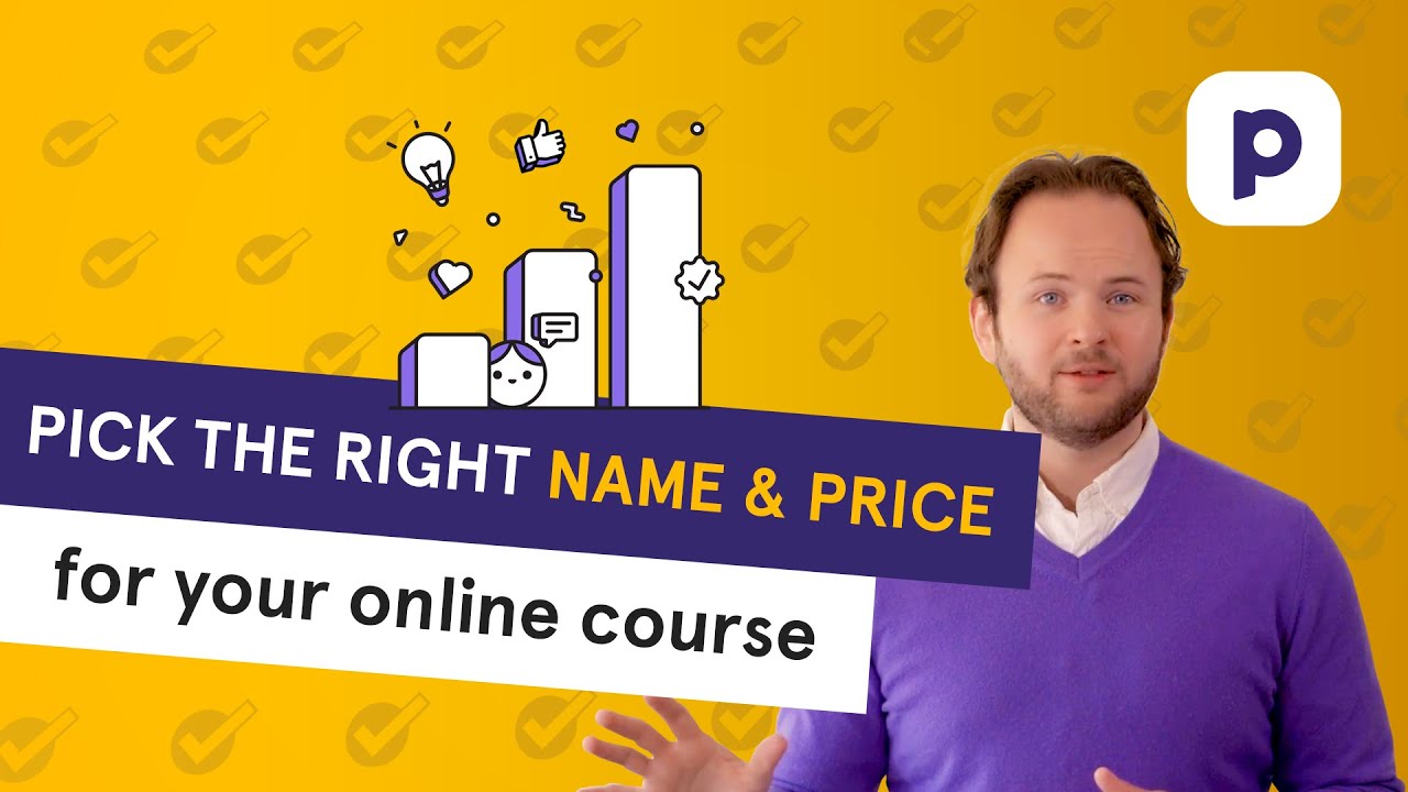 How to pick the RIGHT name and price for your online course - YouTube