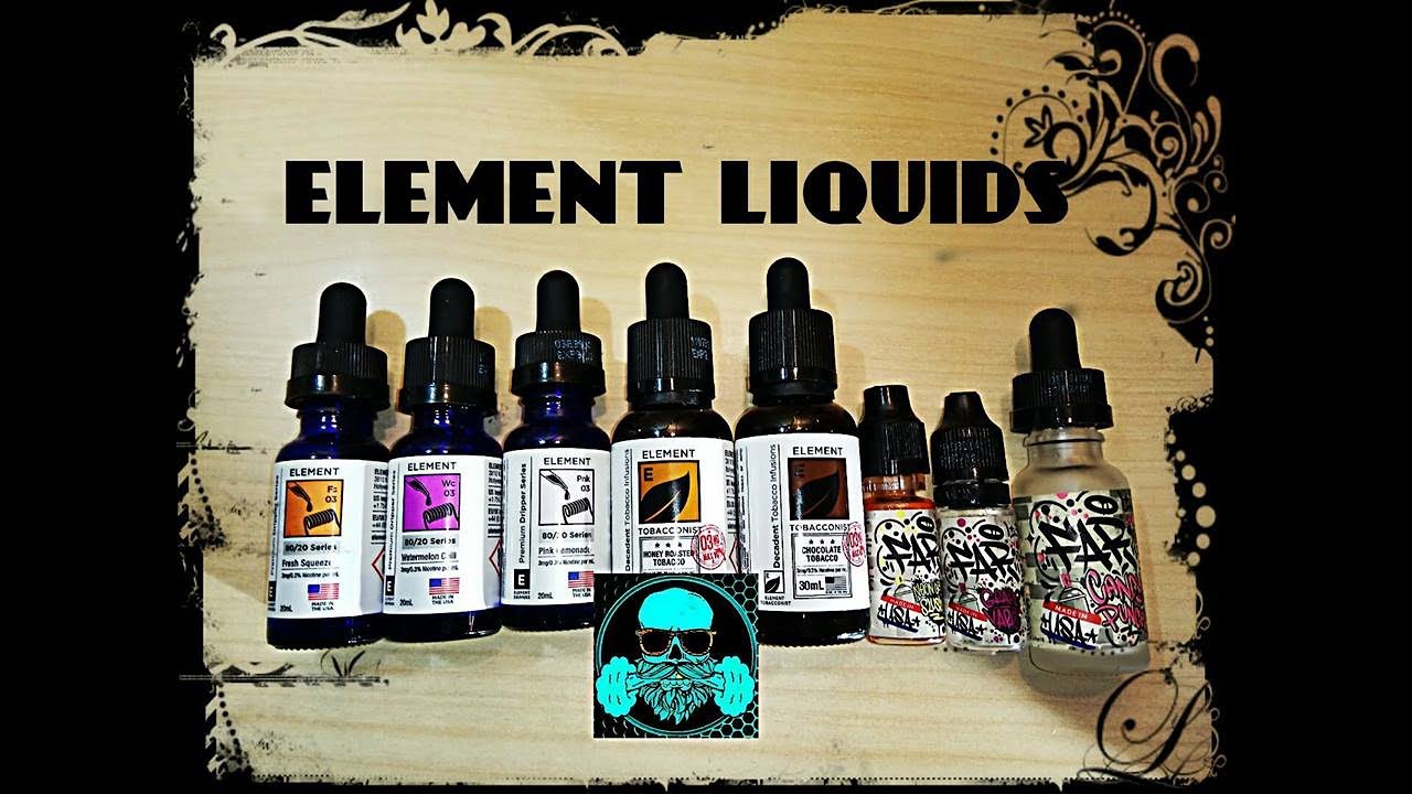 ELEMENT E- LIQUIDS - YouTube