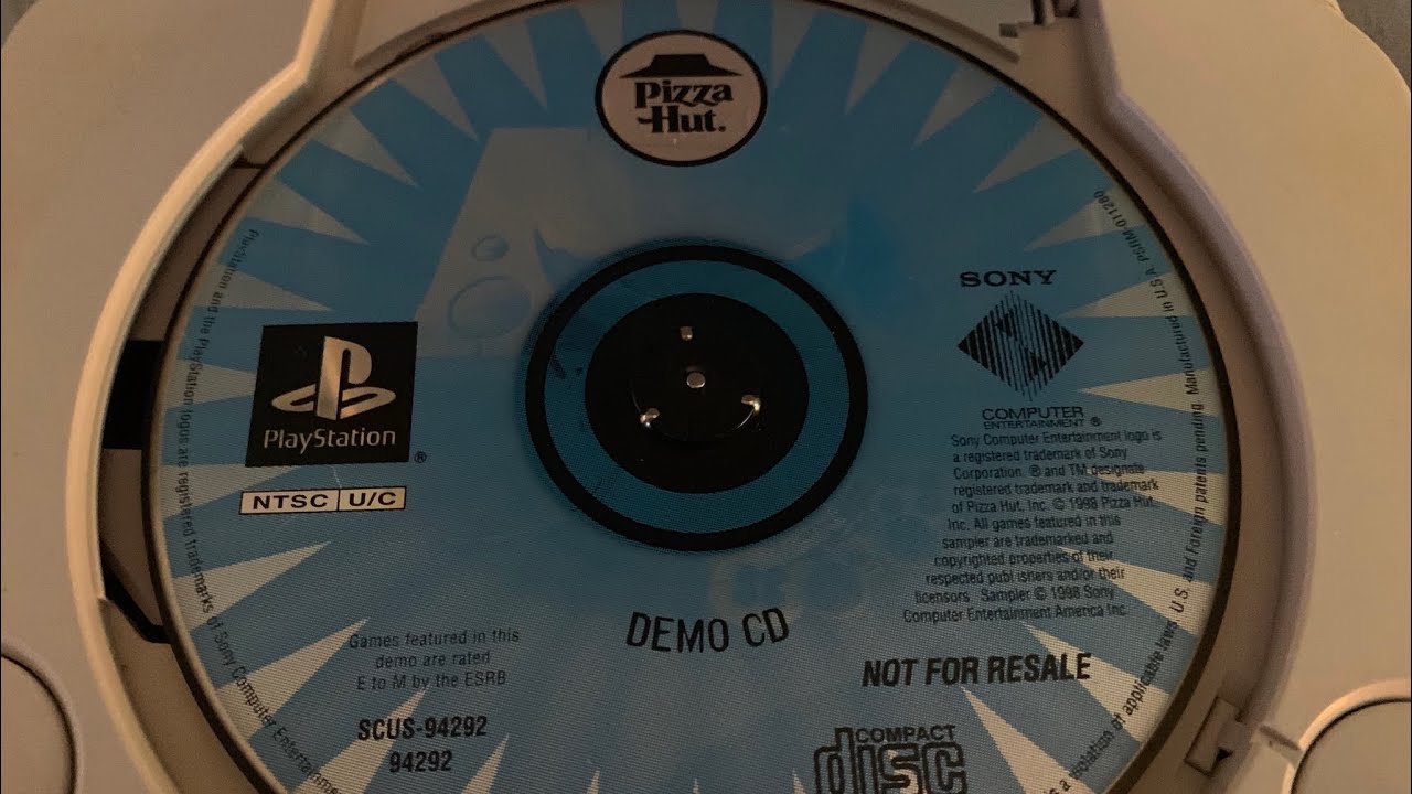 Starship Gaming- Ep. 159: Pizza Hut PS1 Demo Disc (1998) - YouTube