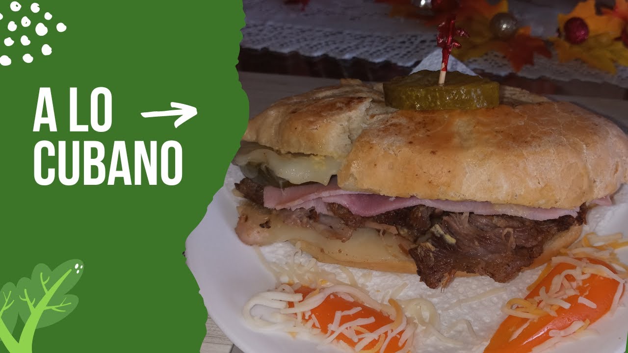 SANDWICH emparedado CUBANO, CUBAN SANDWICH - YouTube
