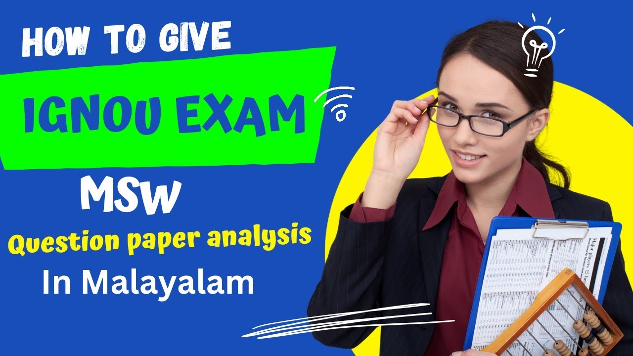 IGNOU exam Preparation & Question Paper analysis/ ignou msw/bsw/mswc/ # ...
