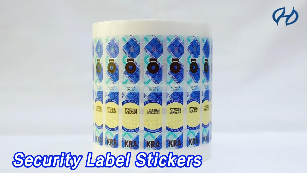 Wine Security Label Stickers 2D / 3D Anti Counterfeiting For Paper ...
