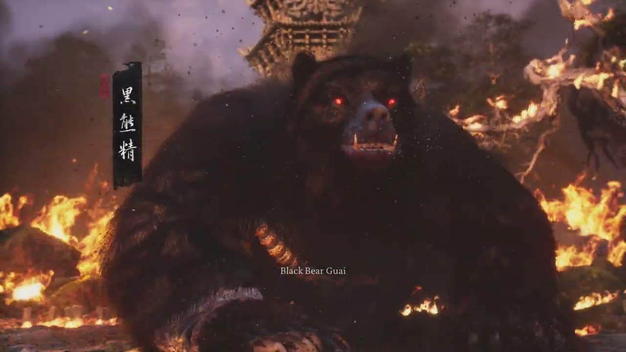 Wukong: Black Myth | Chapter 1 | PS5 | 4K | Black Wind King Fight ...