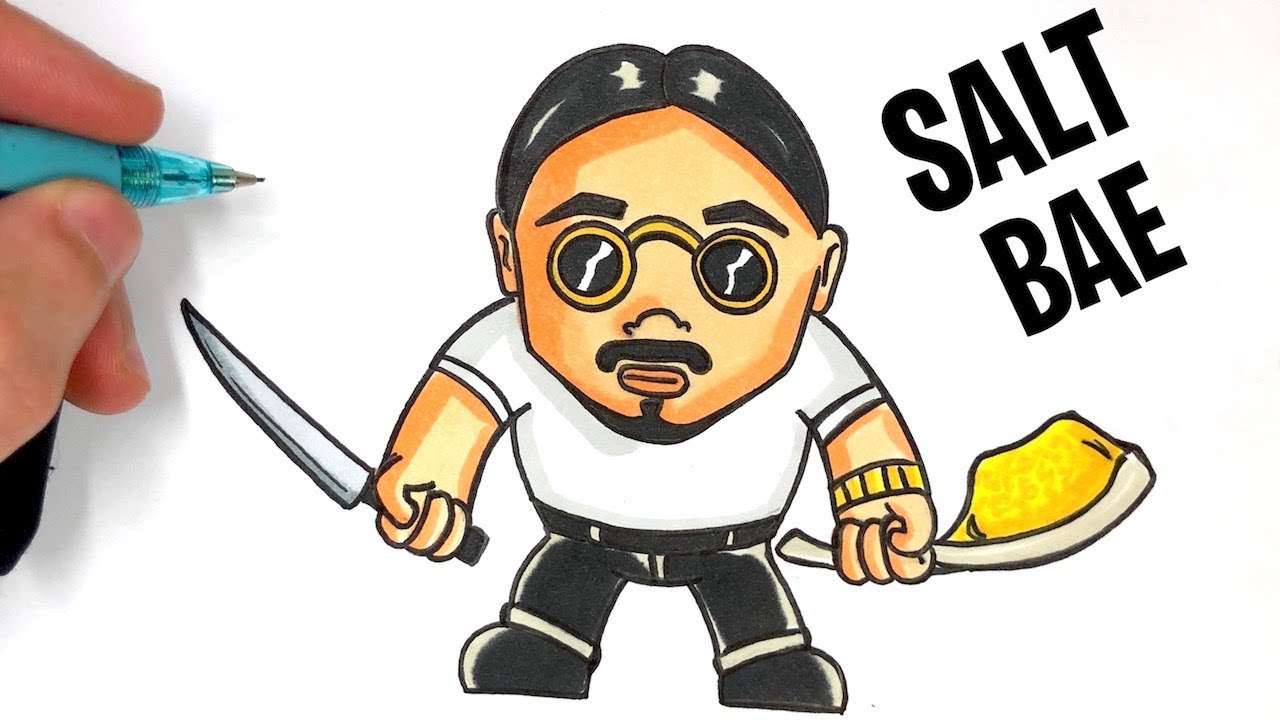 HOW TO DRAW SALT BAE ! - YouTube