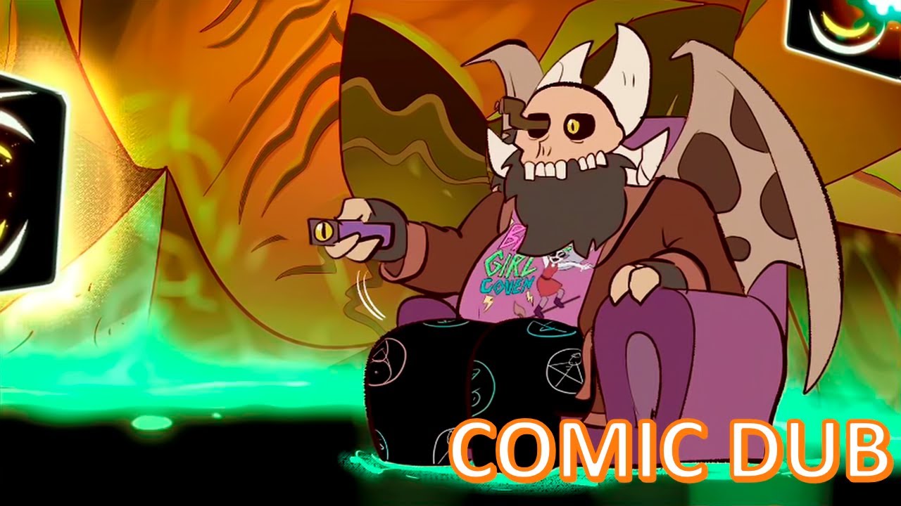 PAPA TITAN WATCHING THE BOILING ISLES - THE OWL HOUSE COMIC DUB - YouTube