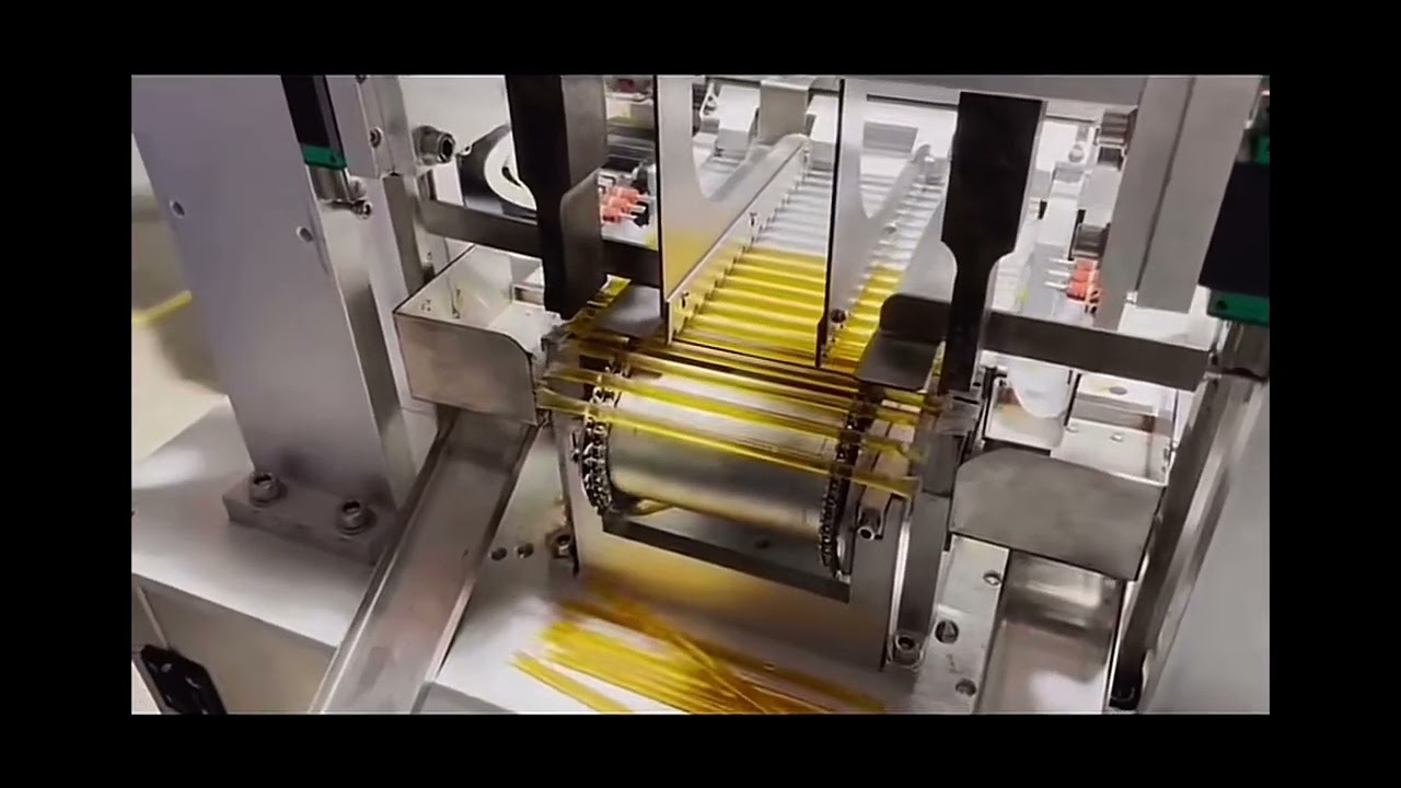 Honey stick filling packing machine honey straw packing machine - YouTube
