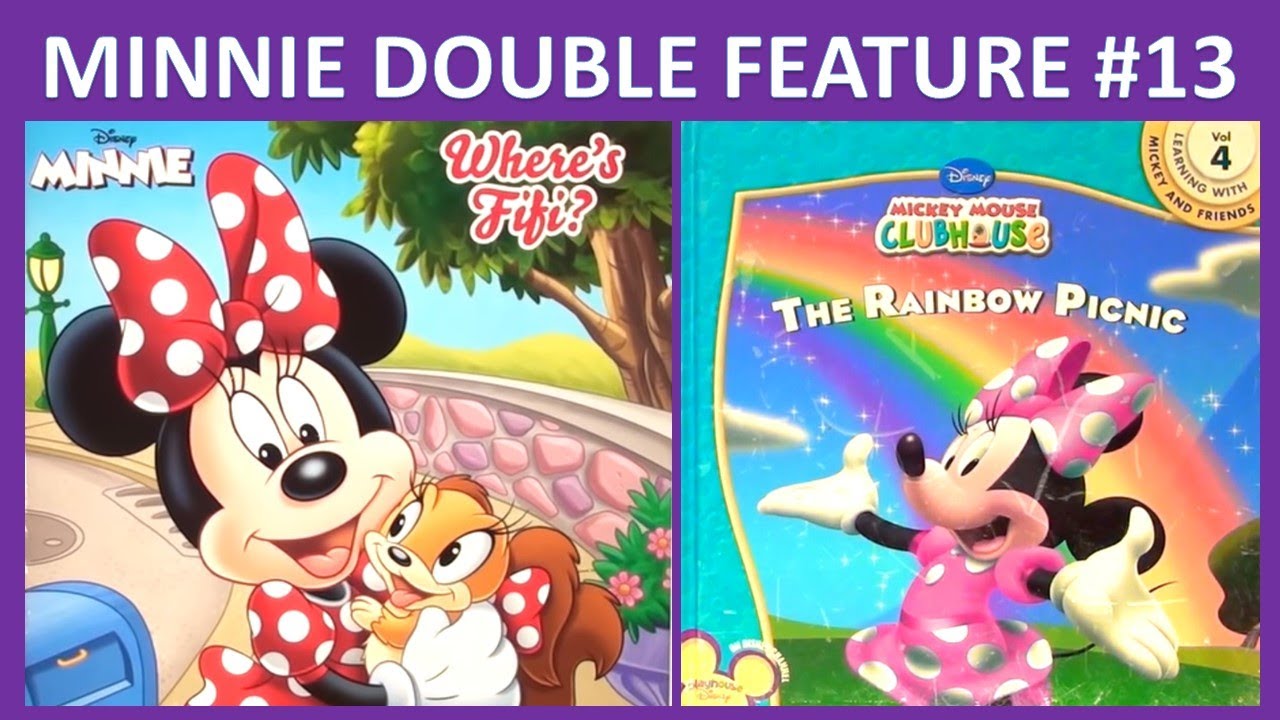 Minnie Mouse DOUBLE FEATURE #13 WHERE'S FIFI? & THE RAINBOW PICNIC Read ...