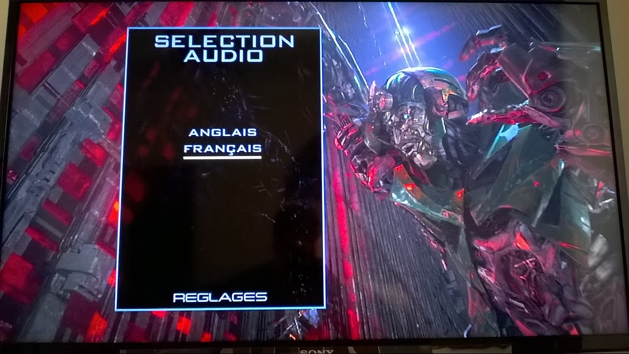 Menu DVD: Transformers : l'âge de l'extinction (Transformers: Age Of ...