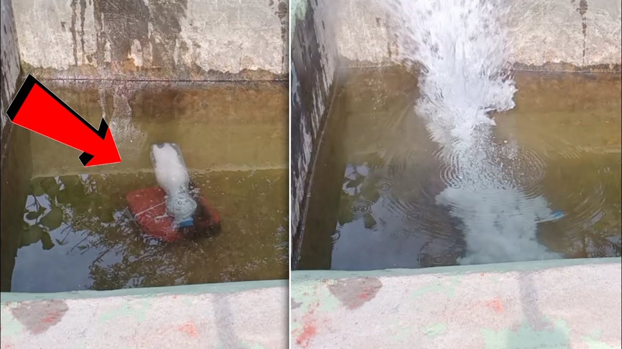 Botal Bomb Blast under Water 💣// पानी के अंदर bomb blast ...