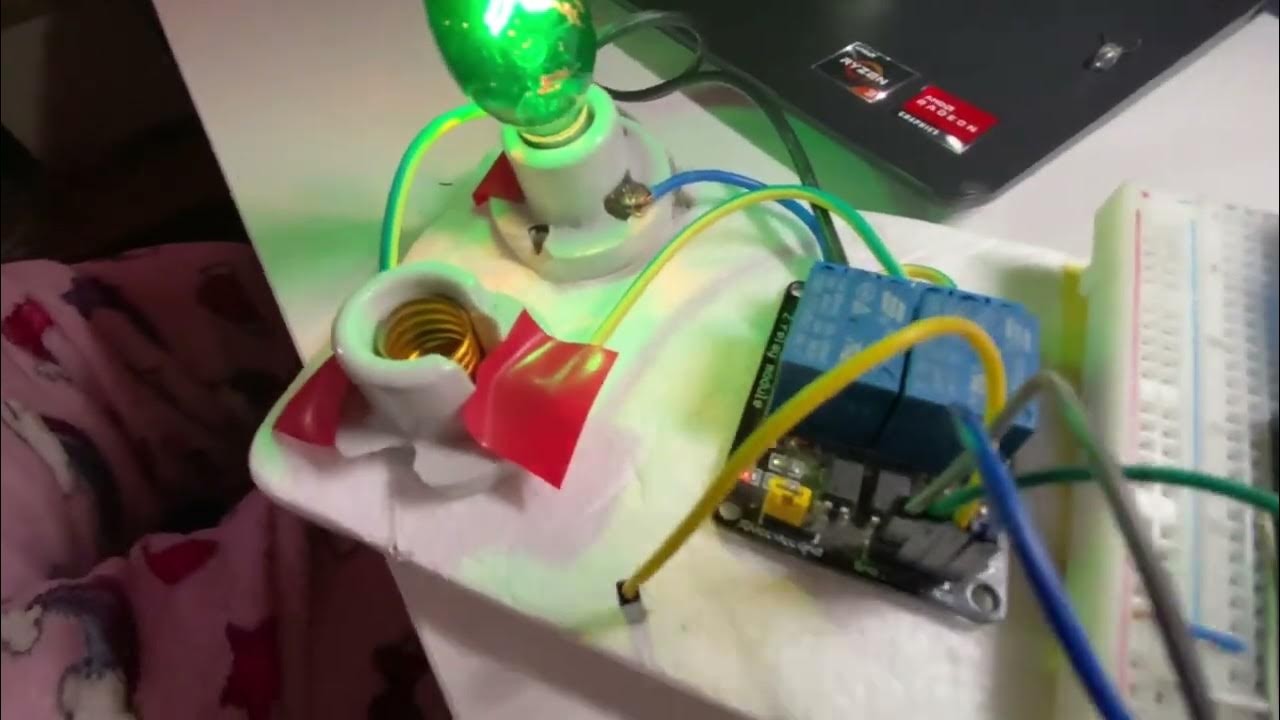 Encendido de un foco con LM35 en arduino - YouTube