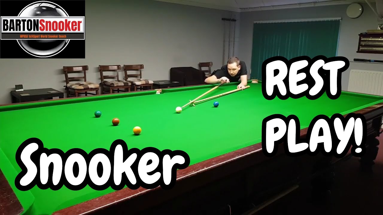 Snooker Lesson Rest Play - Coaching Tutorial - YouTube