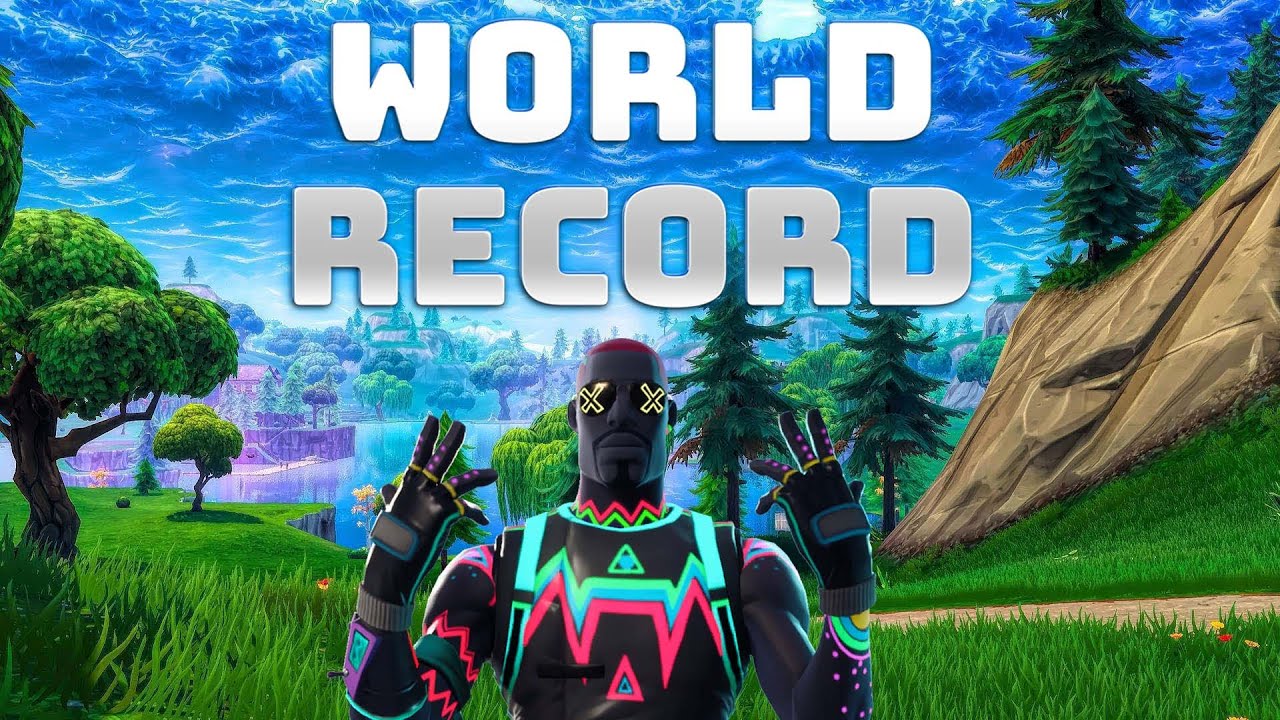 I SET A FORTNITE WORLD RECORD (10 Elims In One Minute) - YouTube