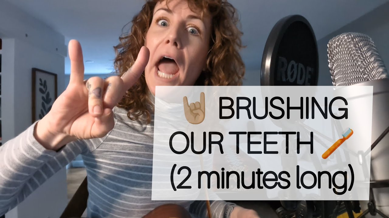 Music For Littles - Brushing Our Teeth (2 Minutes Long) - YouTube