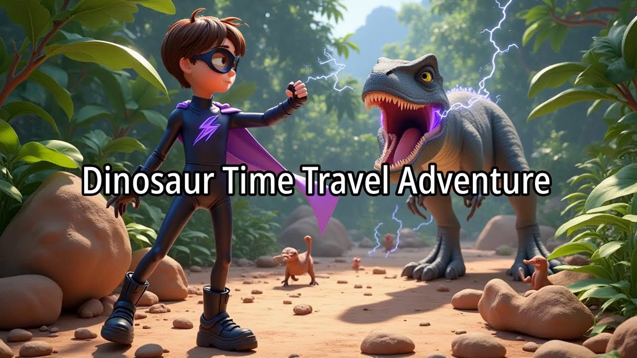 Max Payne’s Dinosaur Time Travel Adventure 🦖⚡ | Fun Educational Dino ...