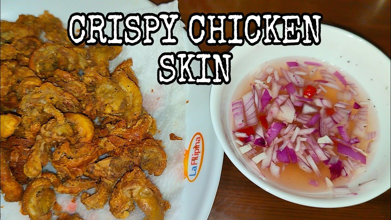 Malutong na chicken skin at chicken oil By Jims Cooking - YouTube