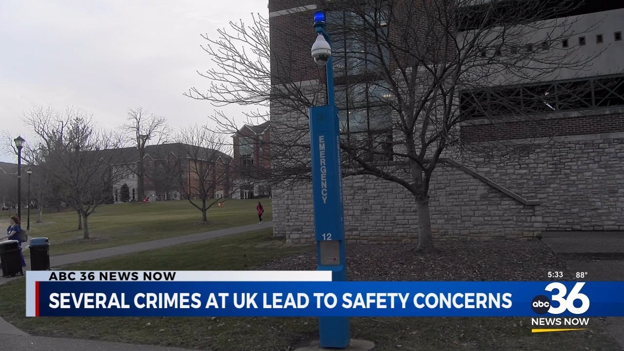 SEVERAL CRIMES ON CAMPUS LEAD TO SAFETY CONCERNS - YouTube