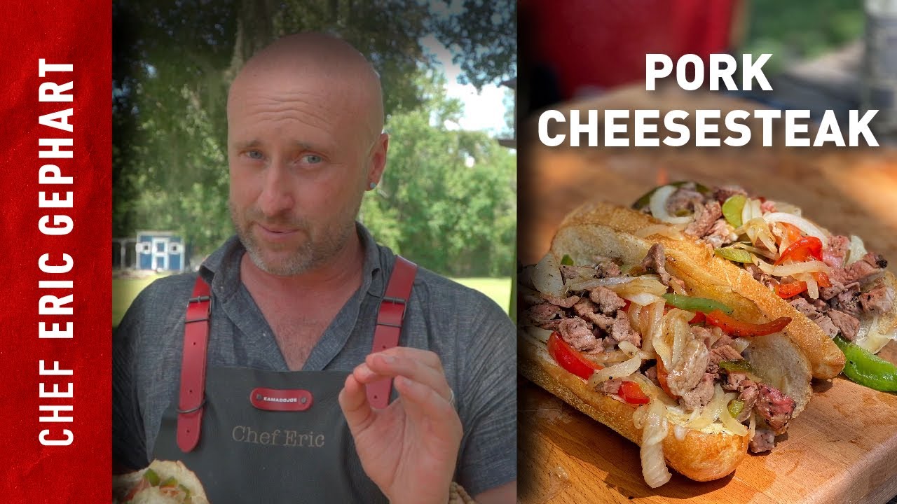 One of the Best Sandwiches EVER | Hot Smoke Pork Cheesesteak | Chef ...