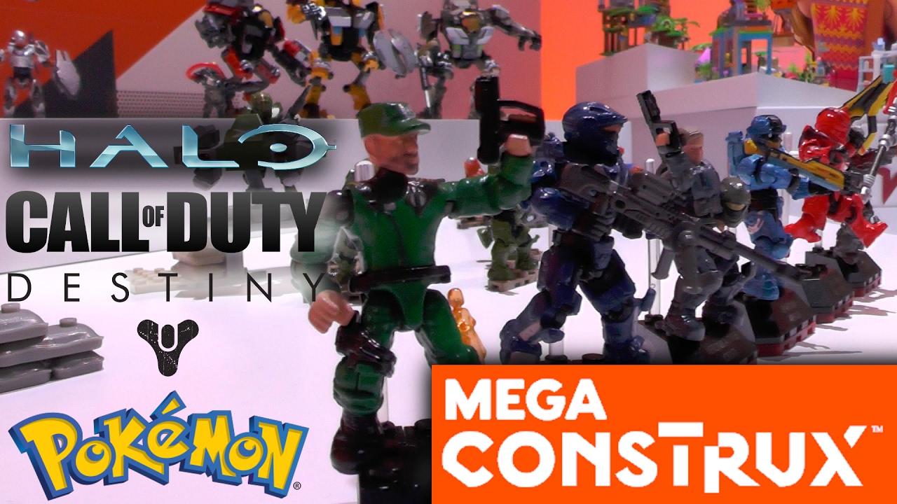 Mega Construx / Mega Bloks 2017 - Halo, Call of Duty, Destiny & Pokemon ...