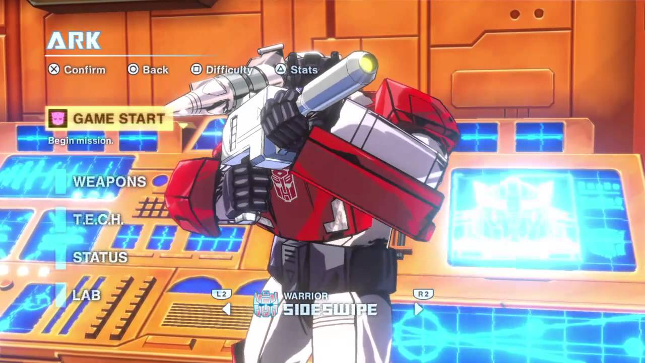 TRANSFORMERS: Devastation - Sideswipe vs Motormaster - YouTube
