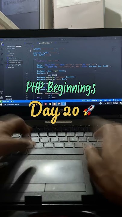 Day 20 Learning Php With Sql 💪🏻🚀 Scratchcoding Codingdays Challenge