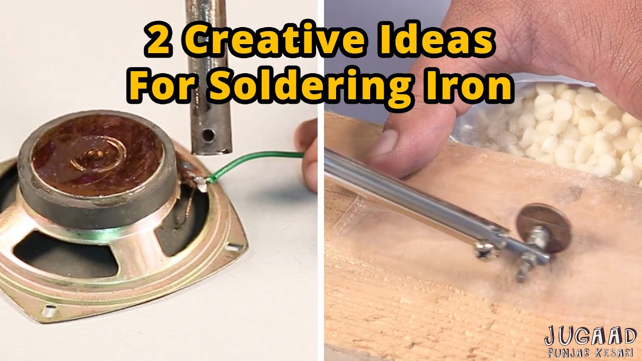 2 Creative Ideas for Soldering Iron - YouTube