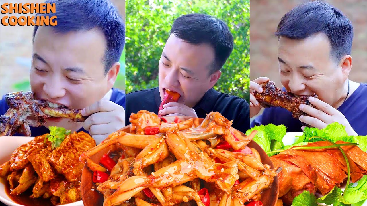 eating shark fin correctly| Chinese Food Eating Show | Funny Mukbang ...