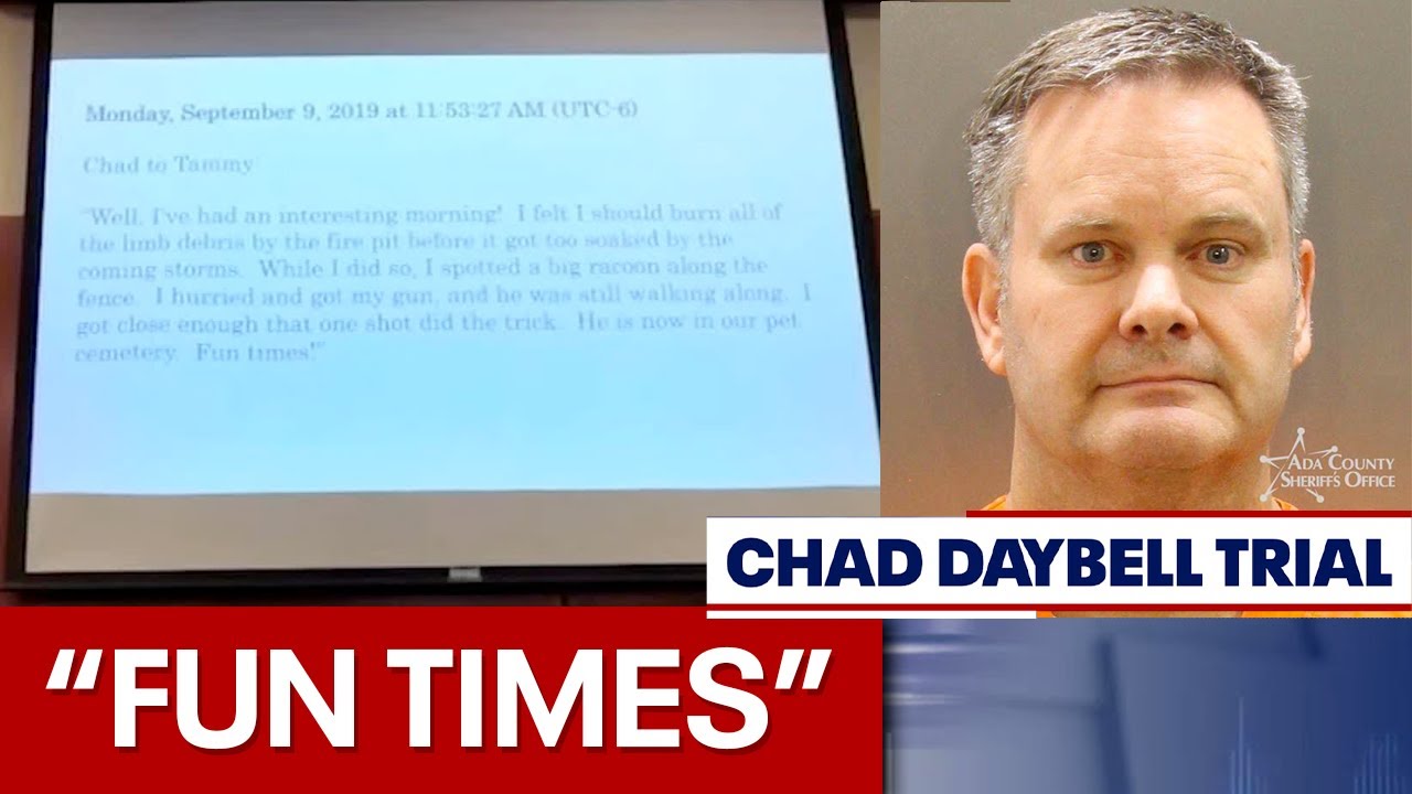 Chad Daybell sends texts after alleged burial of Tylee Ryan - YouTube