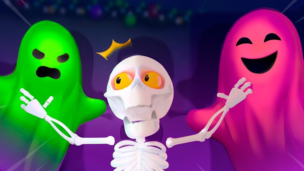 Ghosts and skeletons of color👻Ghosts in the basement👻Go to the animals👻 ...