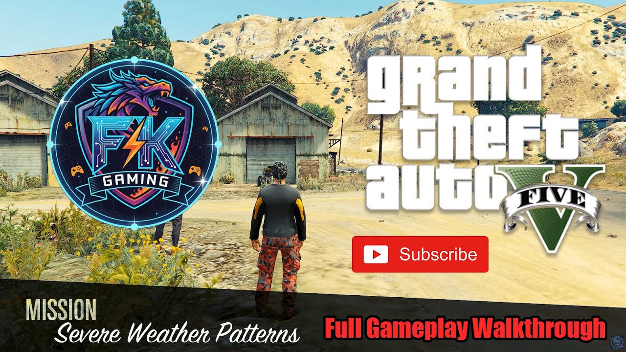 Grand Theft Auto V Online - Severe Weather Patterns Mission (Agent 14 ...