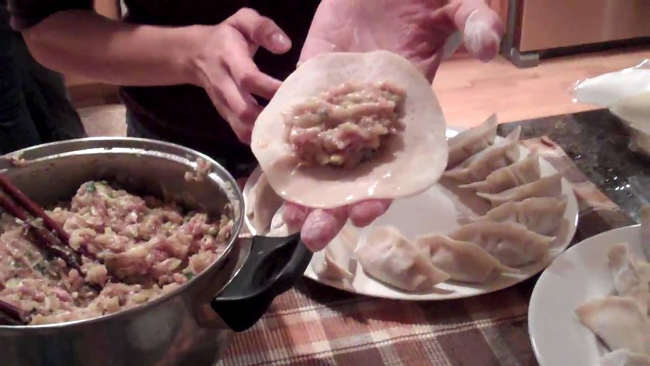 Dumpling Party Part 1 - YouTube