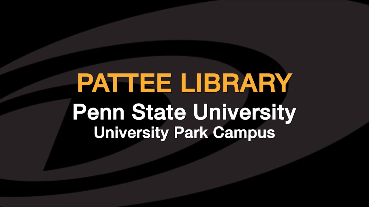 Penn State University: Pattee Library- Dobil Case Study - YouTube