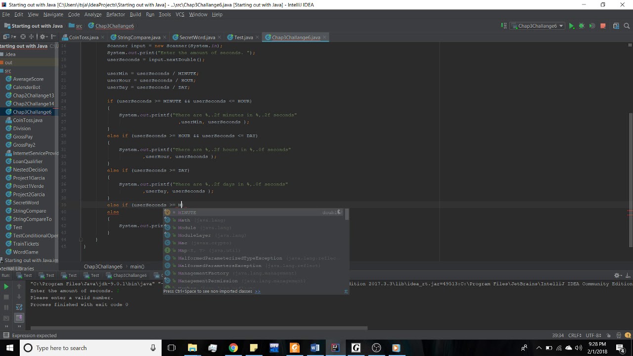 Chapter 3 Challenge 6 - YouTube