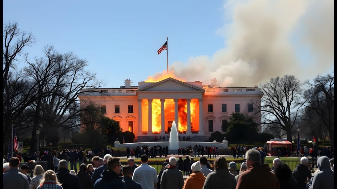 1 minute ago: US presidential palace in Washington destroyed by Russian ...