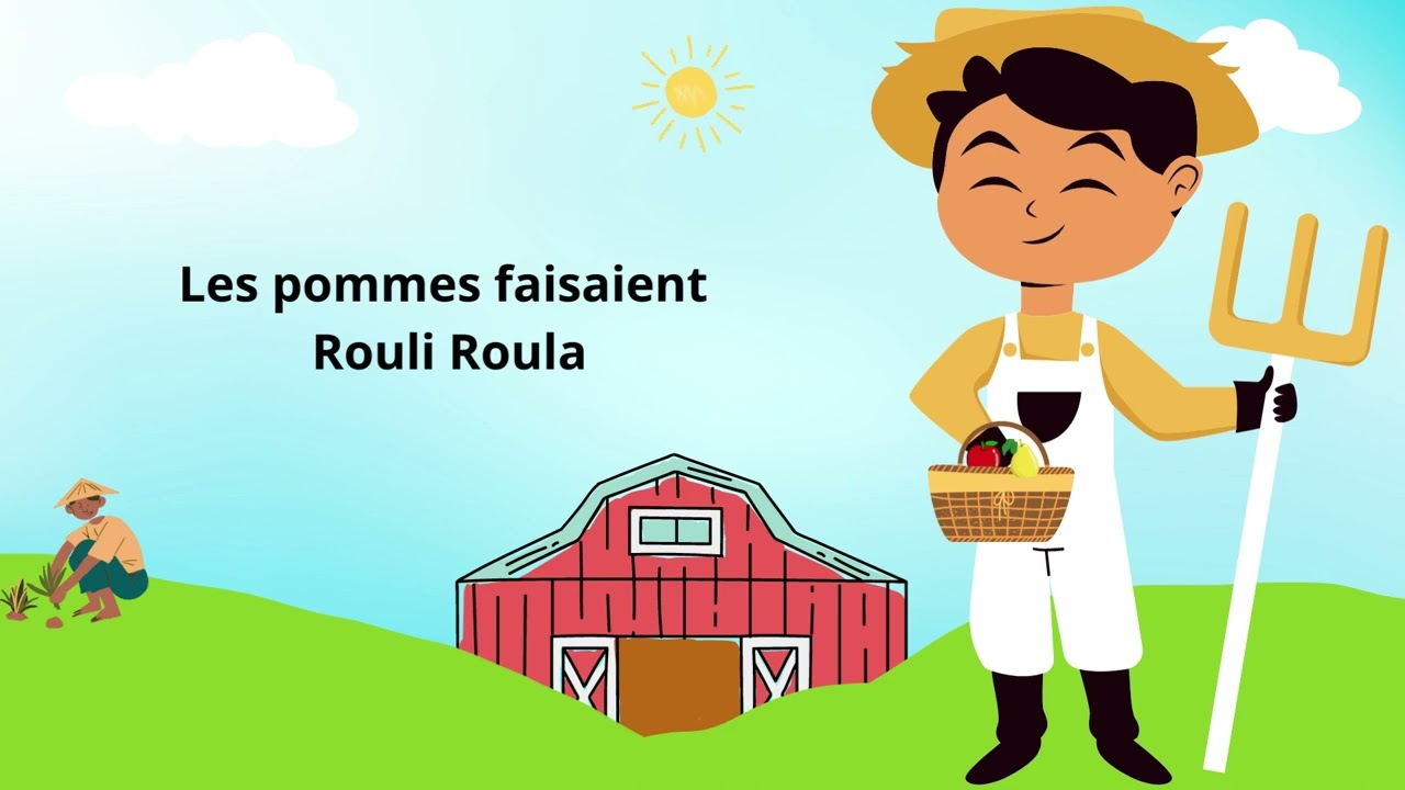 Chanson pour les enfants | il était une fermière | Jardin d'Enfance ...