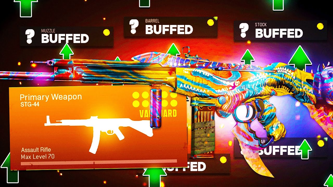 THE NEWLY BUFFED STG-44 Loadout is AMAZING! (BEST STG-44 CLASS SETUP ...