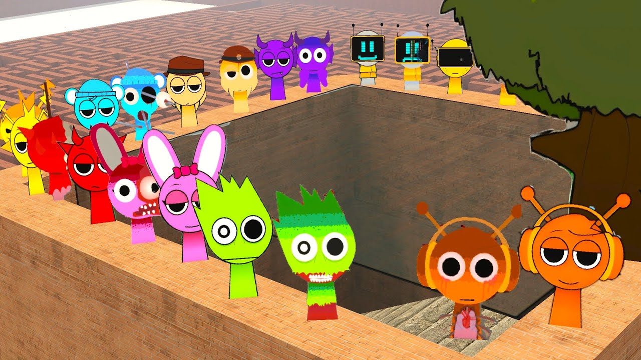 Gmod Secrets Incredibox Sprunki Christmas Spartan Kicking in Labyrinth ...