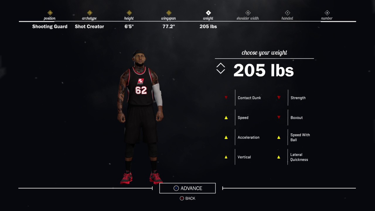 NBA 2K17 Best Shot Creator Build - YouTube