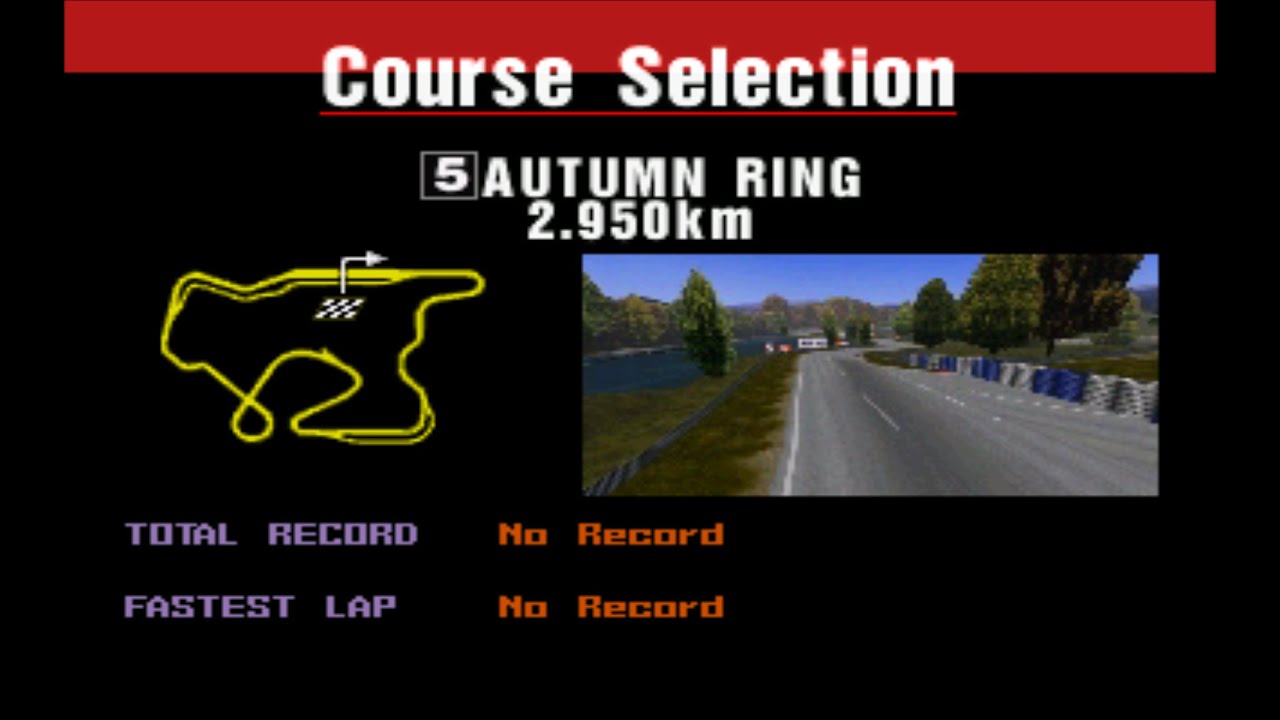 Gran Turismo Japanese Walkthrough Part 25 Arcade Mode Autumn Ring - YouTube