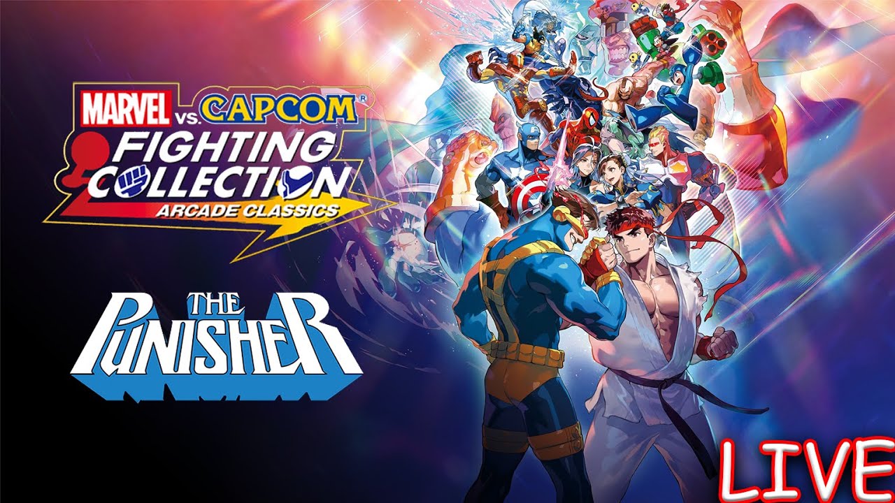 The Punisher | Marvel VS Capcom Fighting Collection: Arcade Classics ...