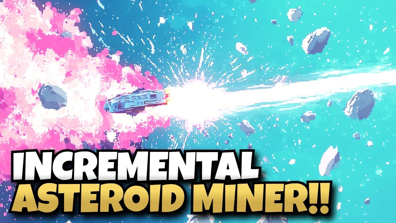 A Fantastic $1 Incremental Asteroid Miner! | Deep Space Cache - YouTube