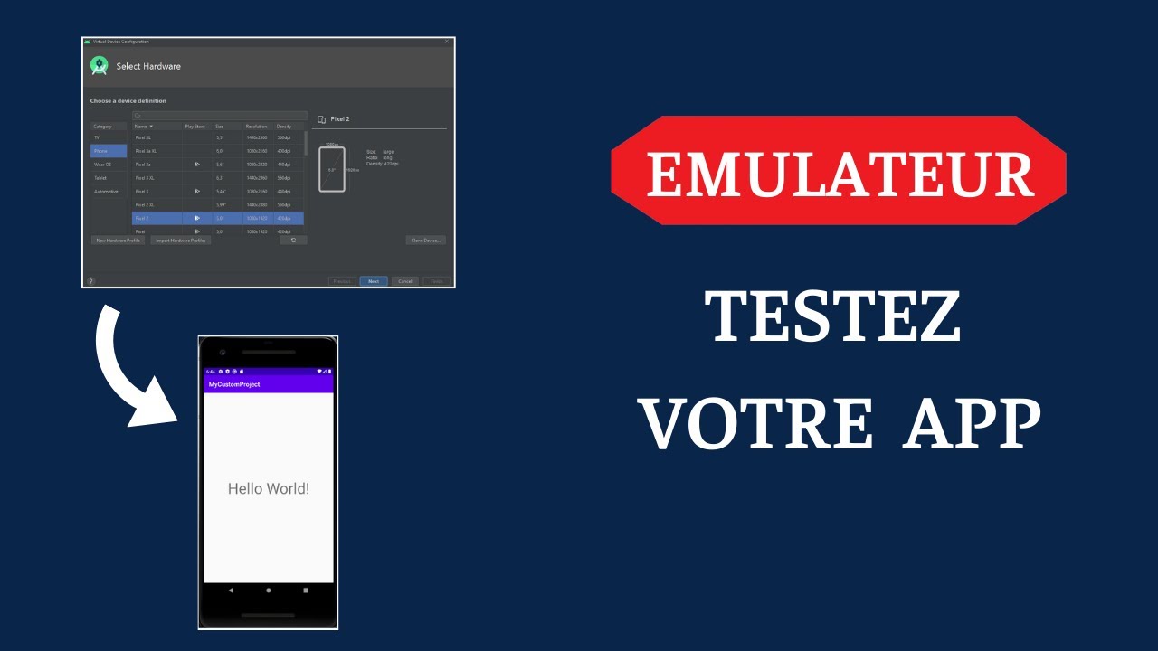 Emulateur : Testez vos app - YouTube