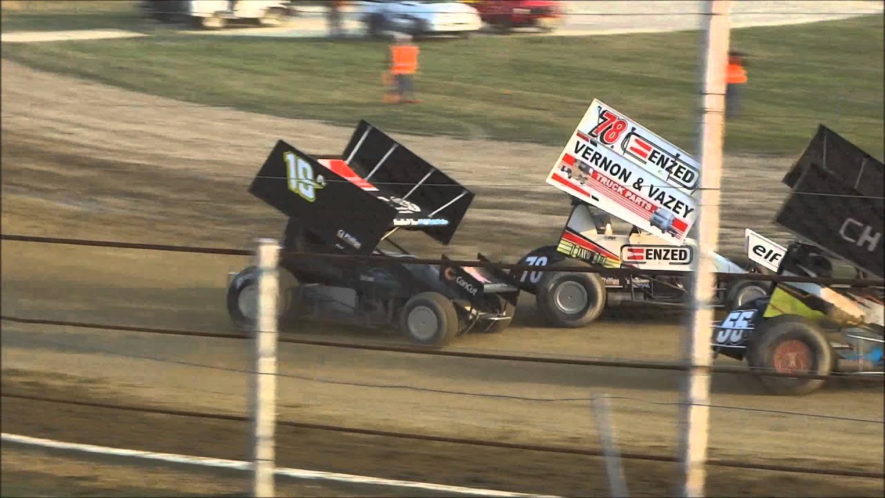 Sprintcars at Ruapuna Speedway - YouTube