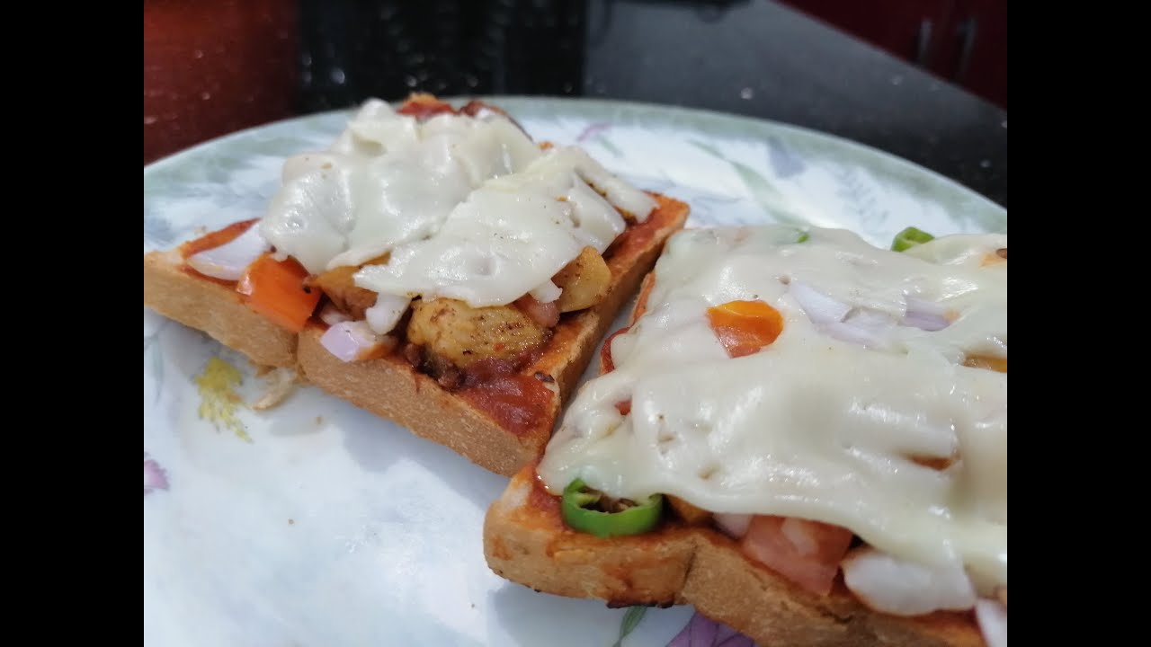Easy & Tasty Chicken Cheese Toast | Quick & Delicious Cuisine 5 Minute ...