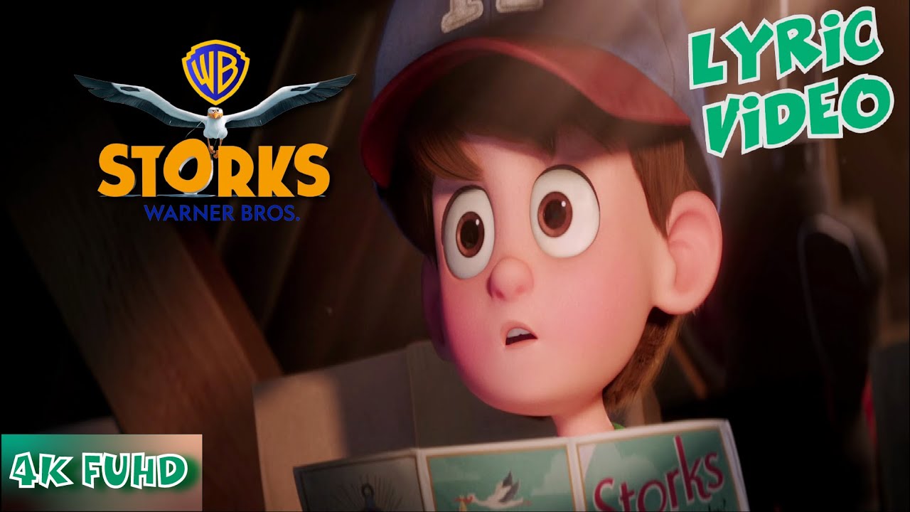 Storks Kiss the Sky | Lyric Video song | Storks Movie 2016 | Jason ...