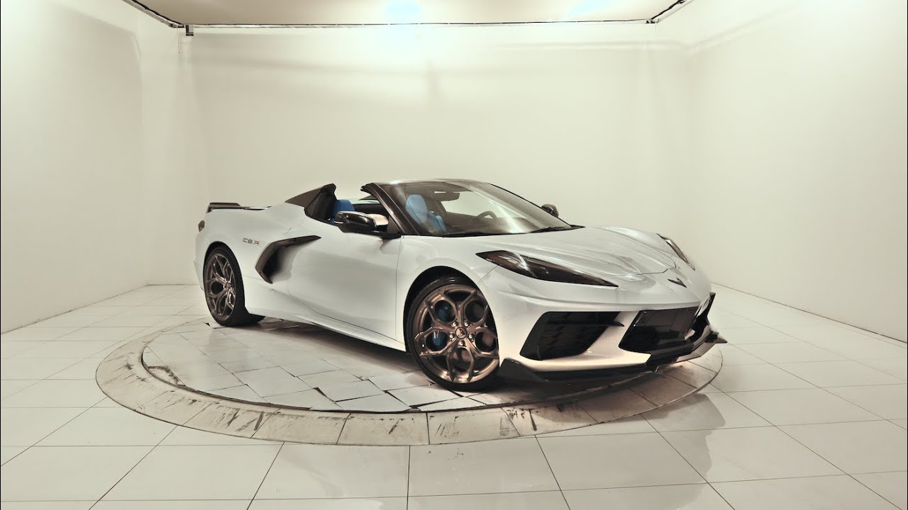 Our SUPER CLEAN C8 Corvette CONVERTIBLE - YouTube
