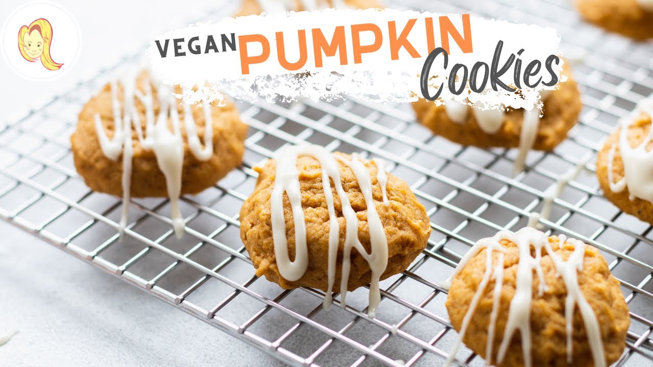 Vegan Pumpkin Cookies | Chef Ani - YouTube