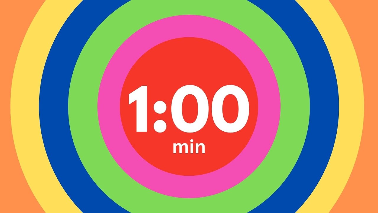 1 Minute Timer With Music 🎵 - YouTube